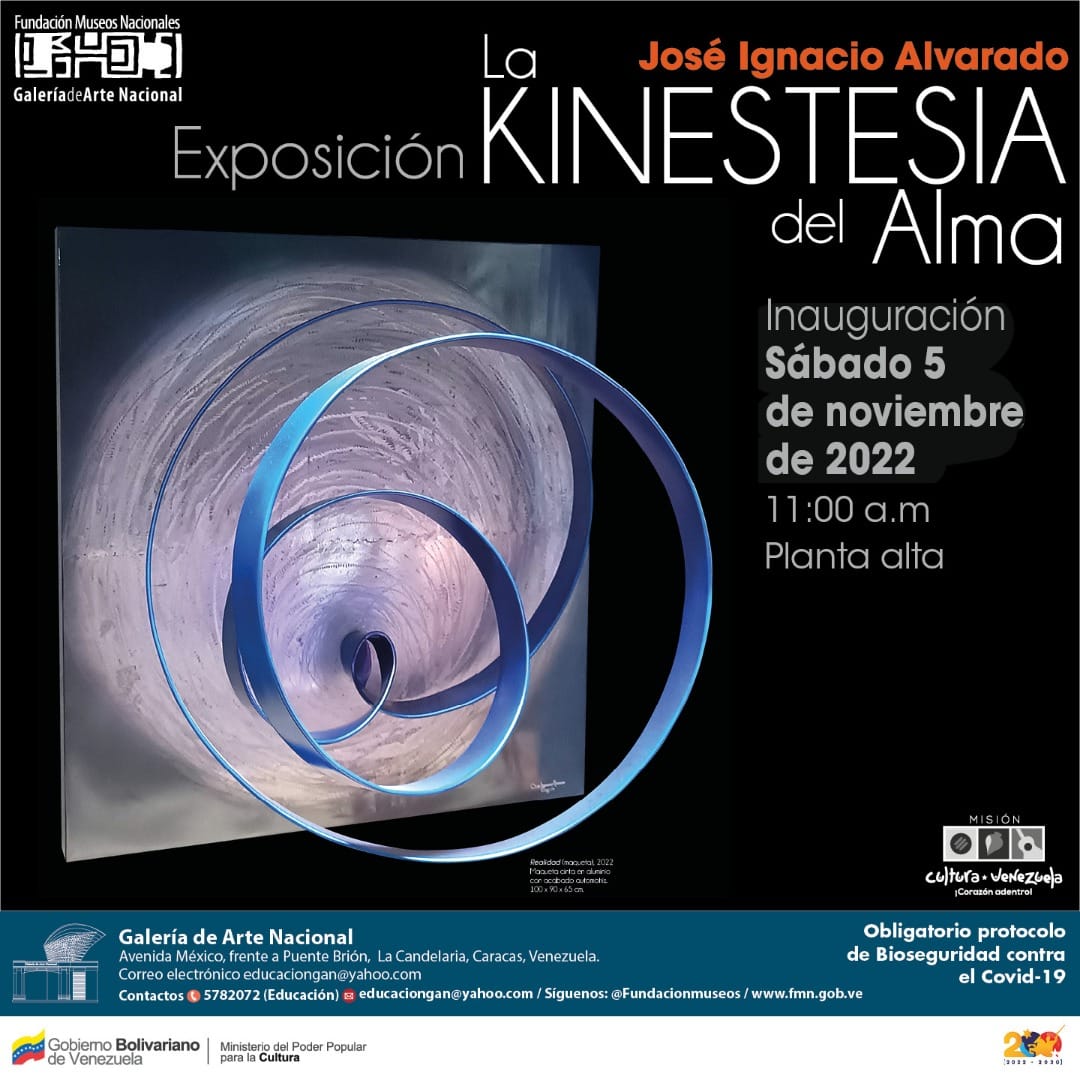 La muestra "Kinestesia del Alma" será la exposición que abrirá el ciclo ...
