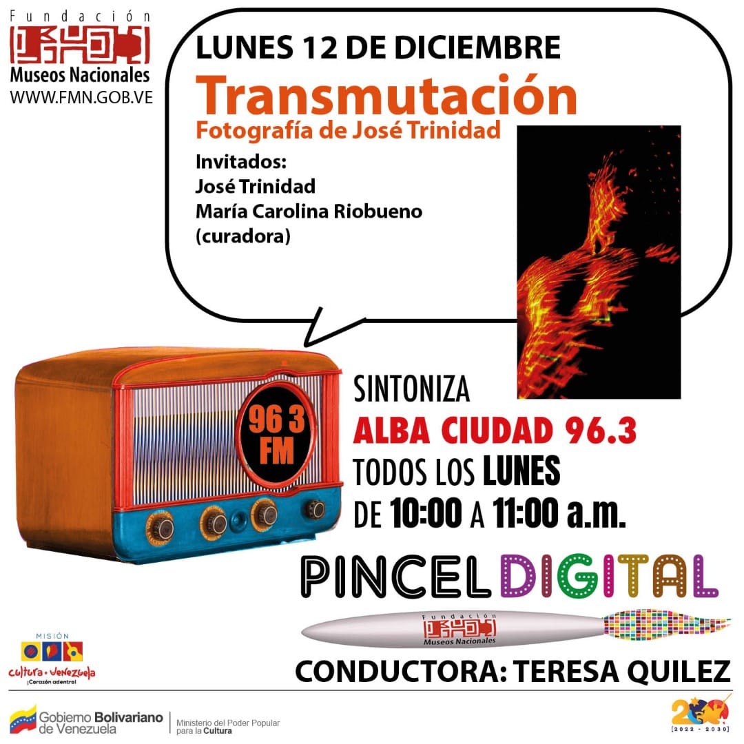 Transmutación fotografías de José Trinidad en los micrófonos de Pincel ...