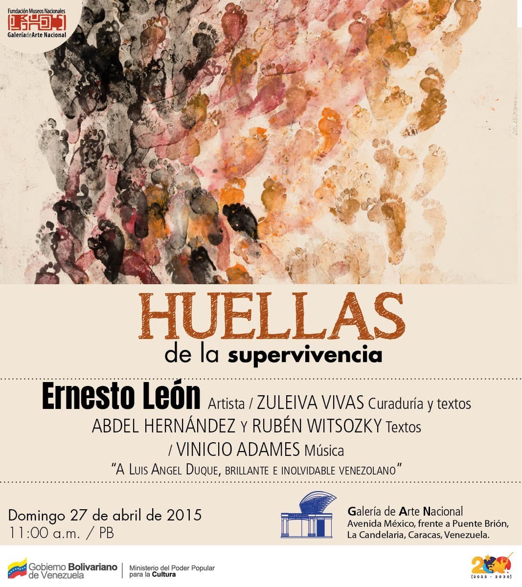 “Huellas de la supervivencia” de Ernesto León llega a la GAN ...