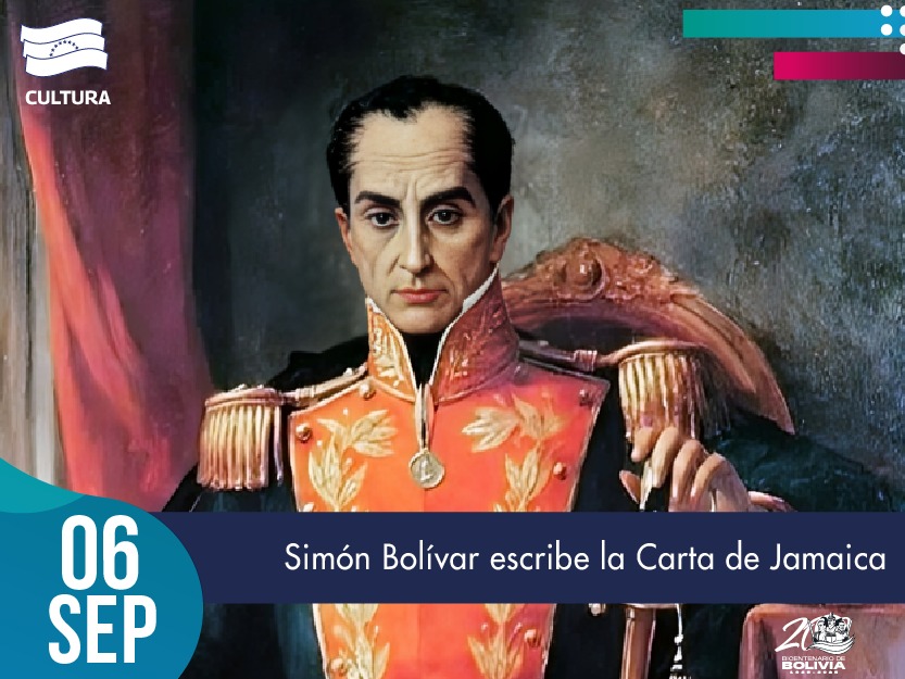 Simón Bolívar escribe la Carta de Jamaica – Ministerio del Poder ...