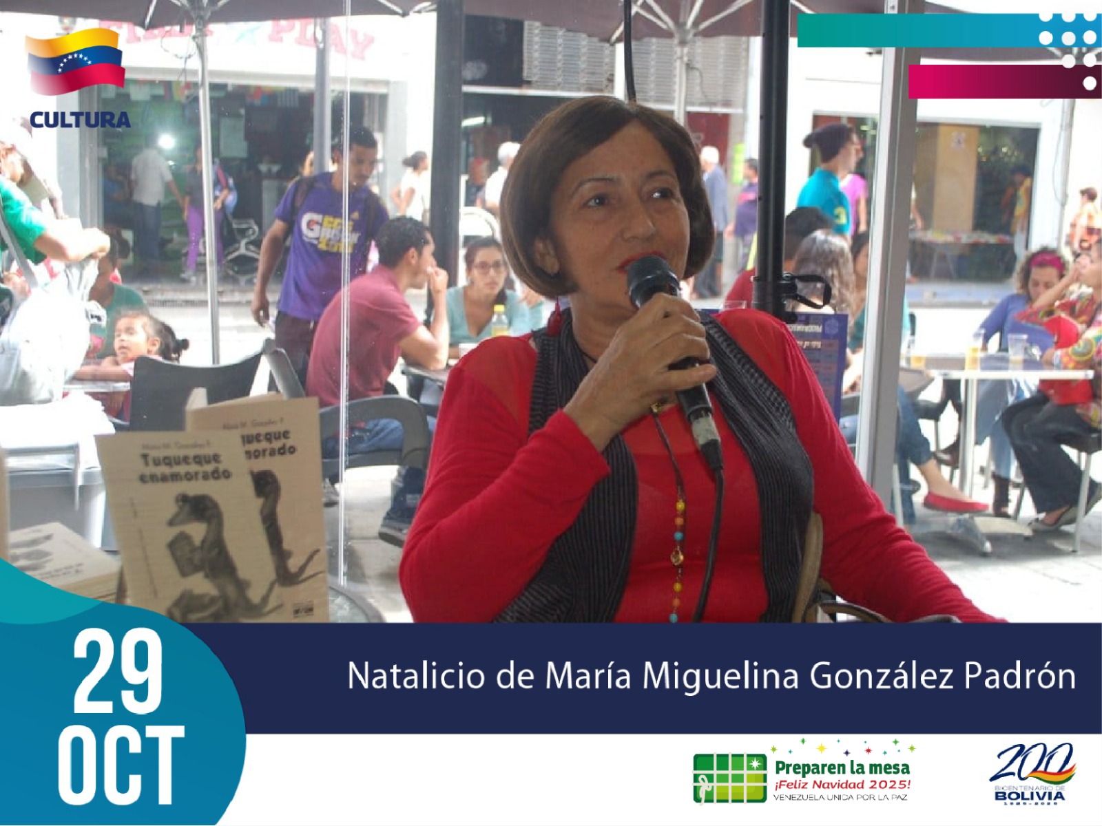 Natalicio de María Miguelina González Padrón – Ministerio del Poder ...