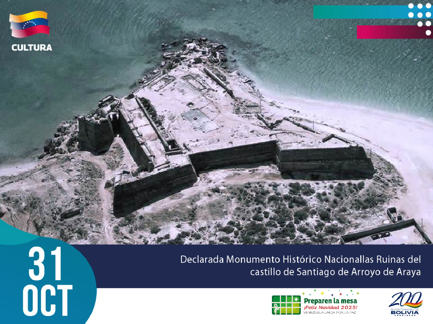 Declarada Monumento Histórico Nacional las Ruinas del castillo de ...